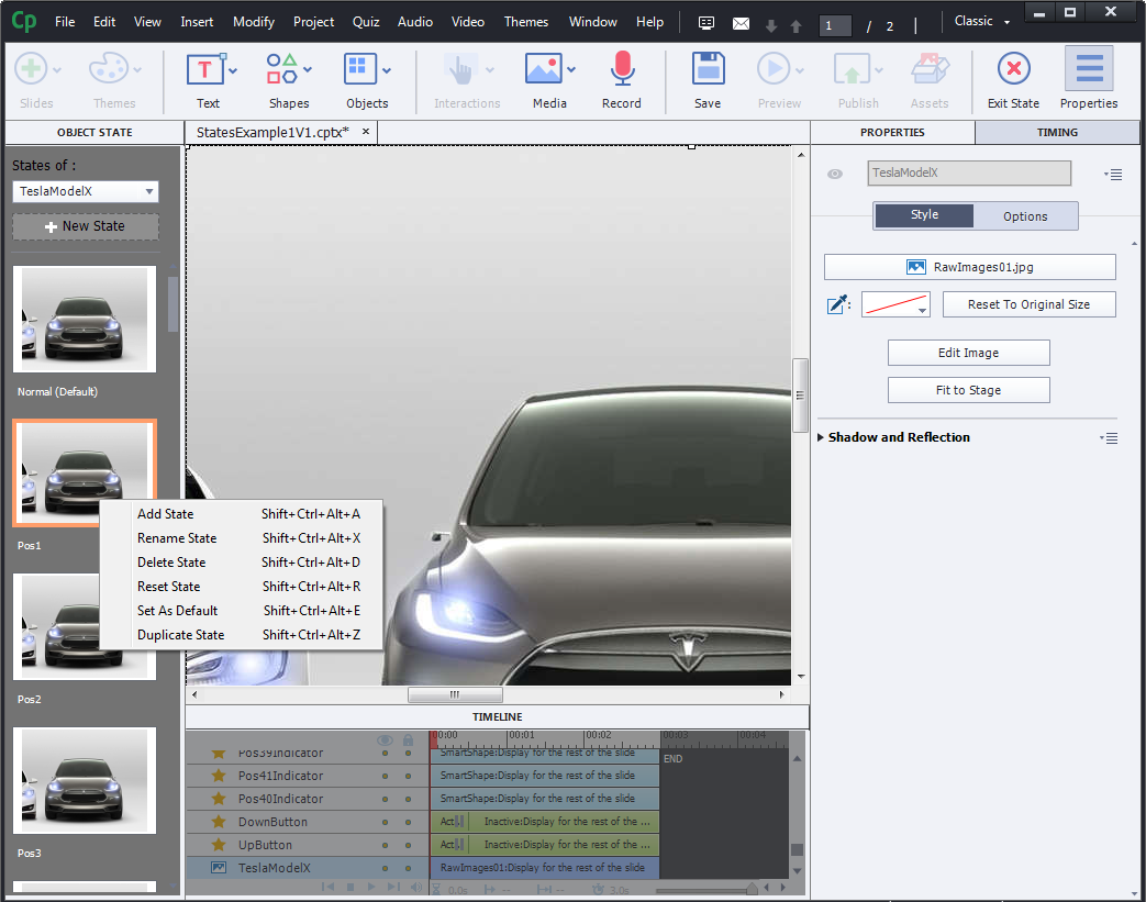 Using Multi State Objects In Captivate An Example Elearning