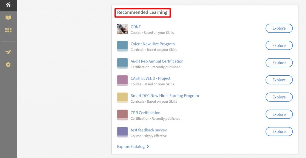 Engage your Learner with ‘Recommended Learning’ - eLearning