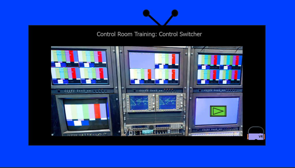 Control Room Switcher-Virtual Reality Sample - eLearning