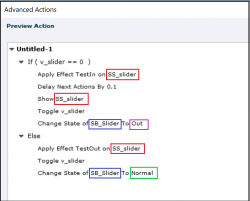 Toggle to Slide In/Out - eLearning