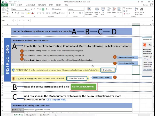 CSV Question Import Template in Adobe Captivate 2019 - Import questions ...