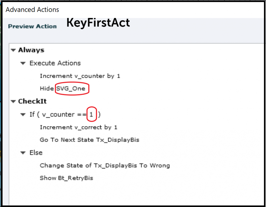 Sequence Check – Setup | eLearning