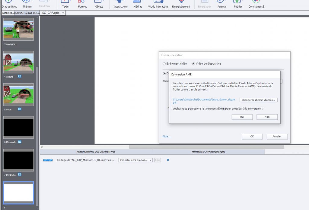 Video integration issue in captivate 2019 - eLearning