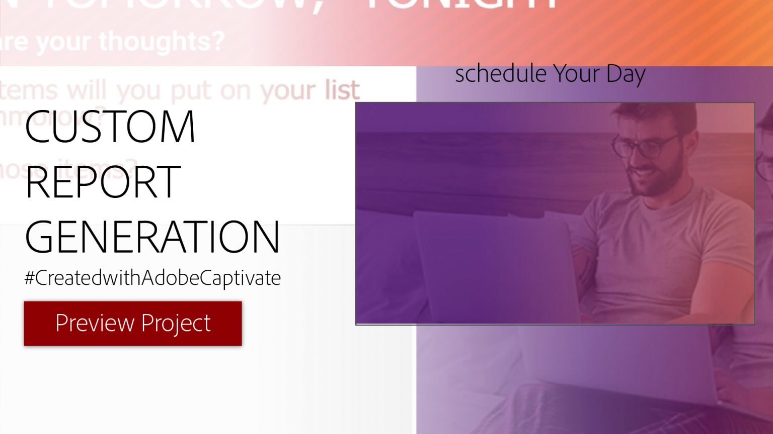 Structure your day project - eLearning