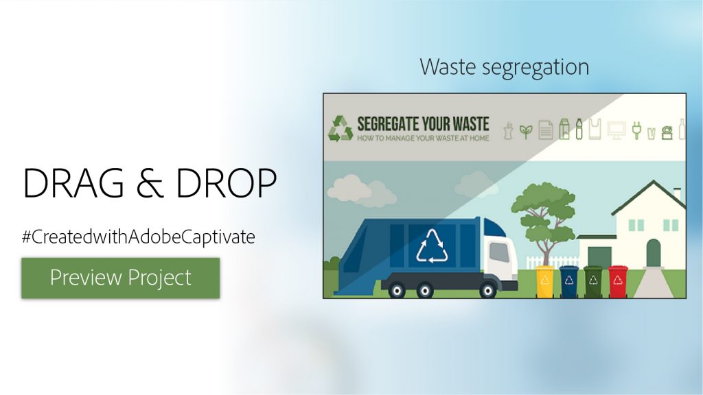 Waste Segregation project - eLearning