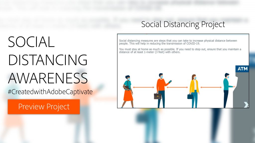 Social distancing project - eLearning