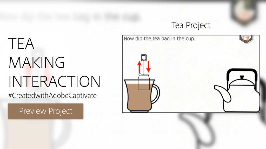 Preparing tea project - eLearning