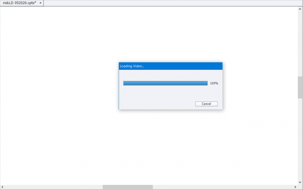 Error - embed Vimeo Video - eLearning