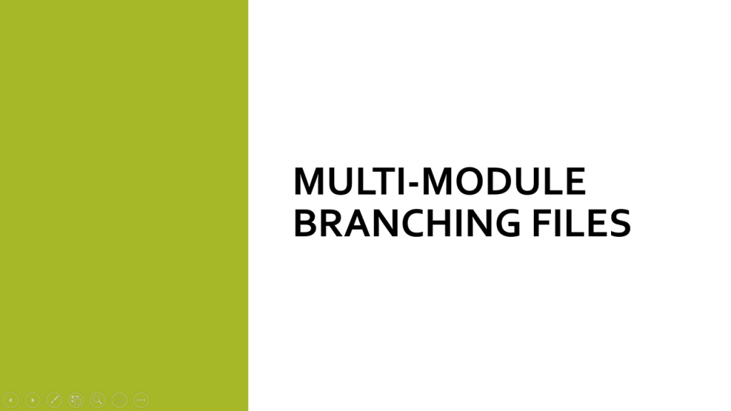 [Sample files] Multi-module Branching - eLearning