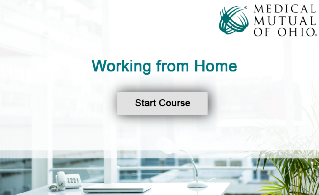 Working From Home Elearning