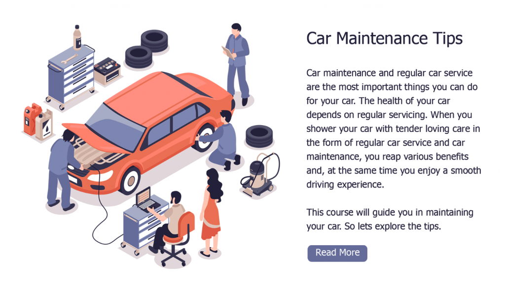 Car Maintenance Tips - eLearning