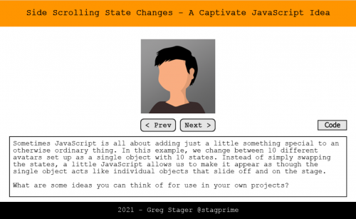 Side Scrolling State Changes - JavaScript Idea Series - eLearning
