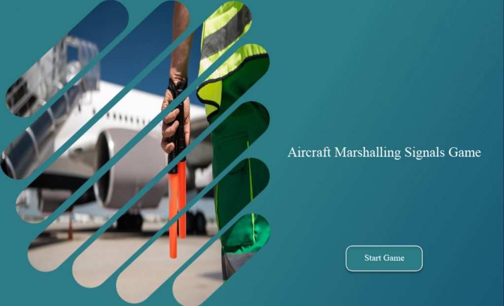 Aircraft marshalling signals game (non-responsive) - eLearning