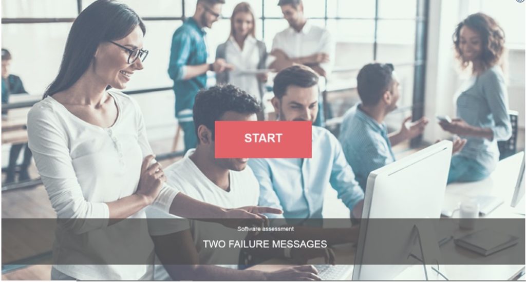 Software Assessment with Two Failure Messages - eLearning