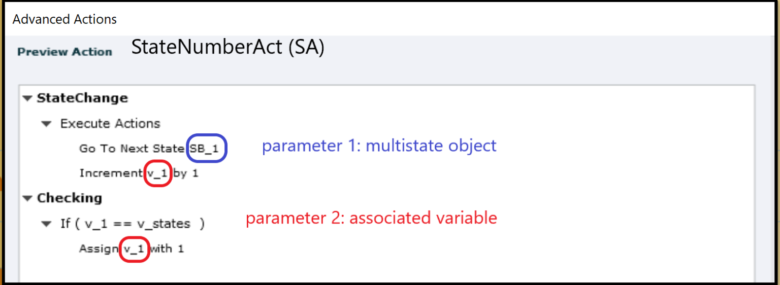 State number Tracking (shared action) - eLearning