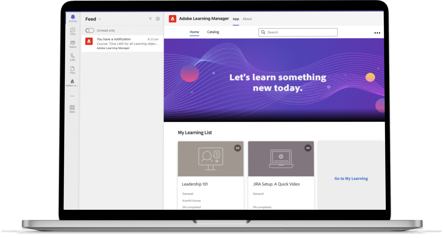 Take Learning to Where Your Learners Are With the Adobe Learning Manager App for Microsoft Teams ...