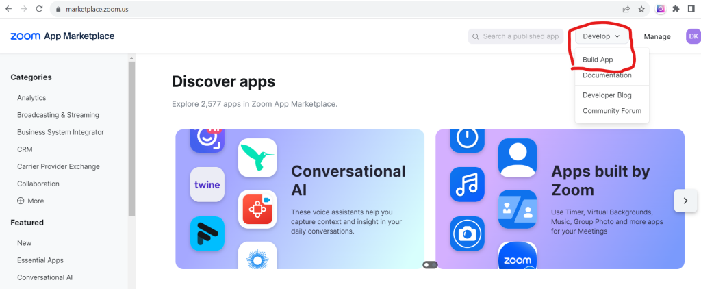 Steps to Integrate Zoom Connector using (SERVER-TO-SERVER OAUTH APP ) - eLearning