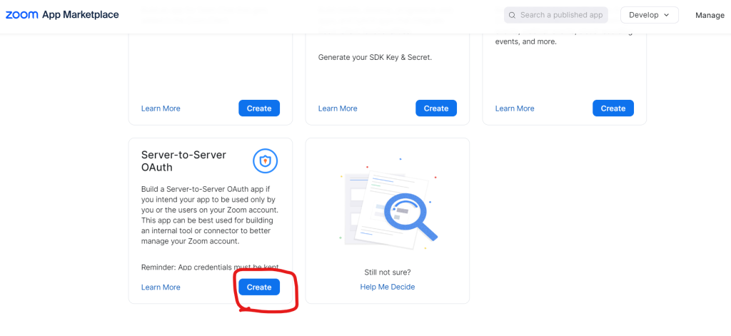 Steps to Integrate Zoom Connector using (SERVER-TO-SERVER OAUTH APP ) - eLearning