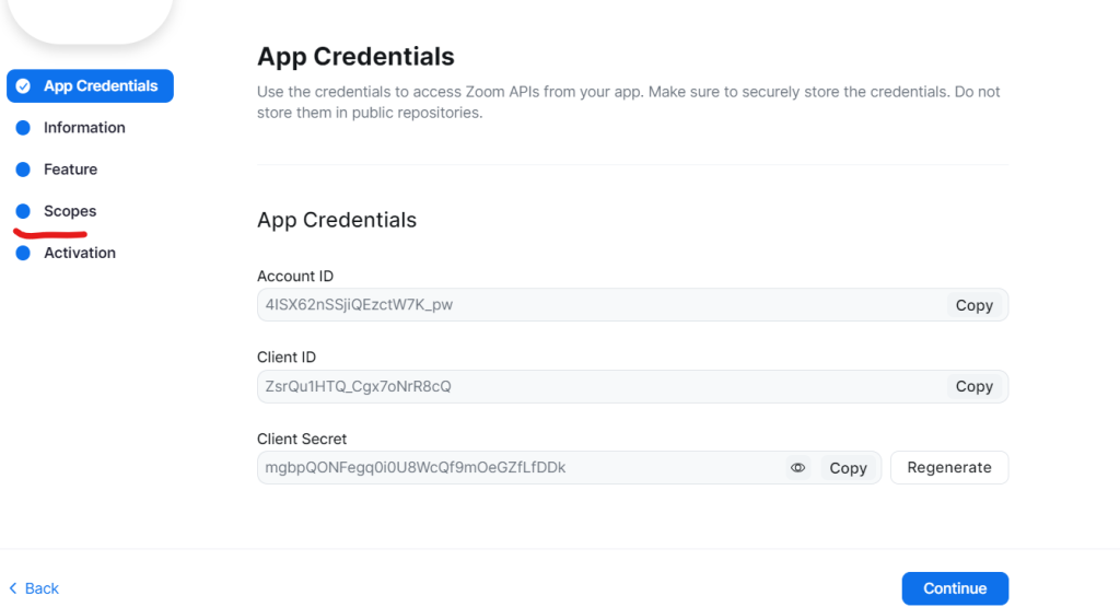 Steps to Integrate Zoom Connector using (SERVER-TO-SERVER OAUTH APP ) - eLearning