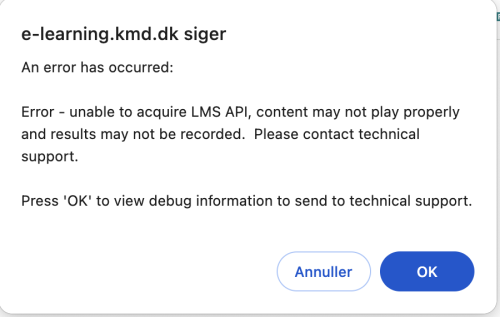 Error in exporting Captivate Classic to SCORM package - eLearning