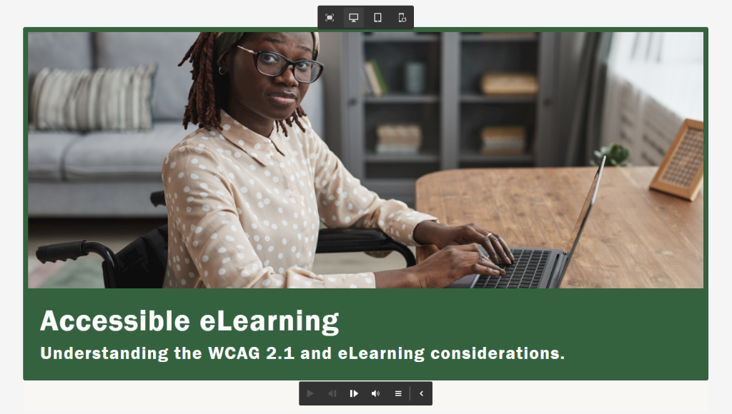 Accessible eLearning – Understand WCAG 2.1 | eLearning