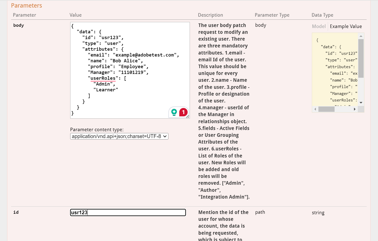 Patch user - eLearning