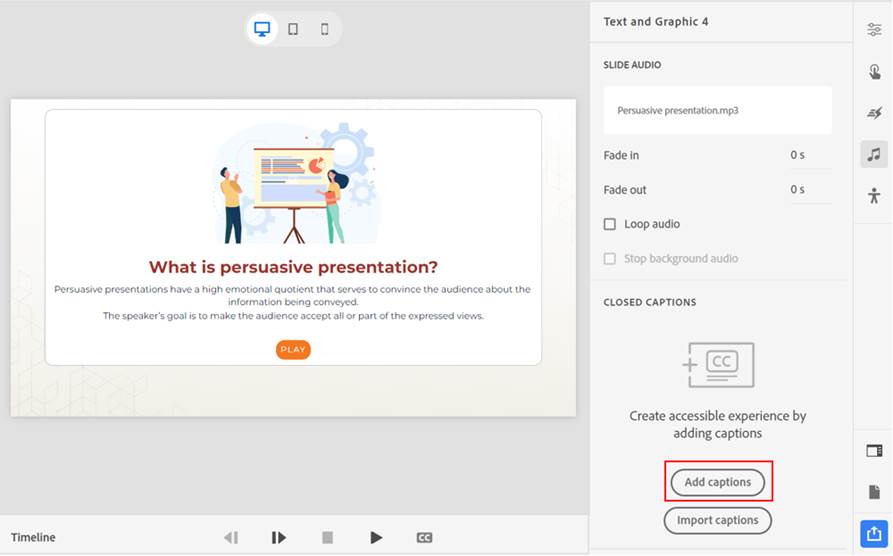 A Guide to Importing and Exporting Closed Captions in Adobe Captivate - eLearning