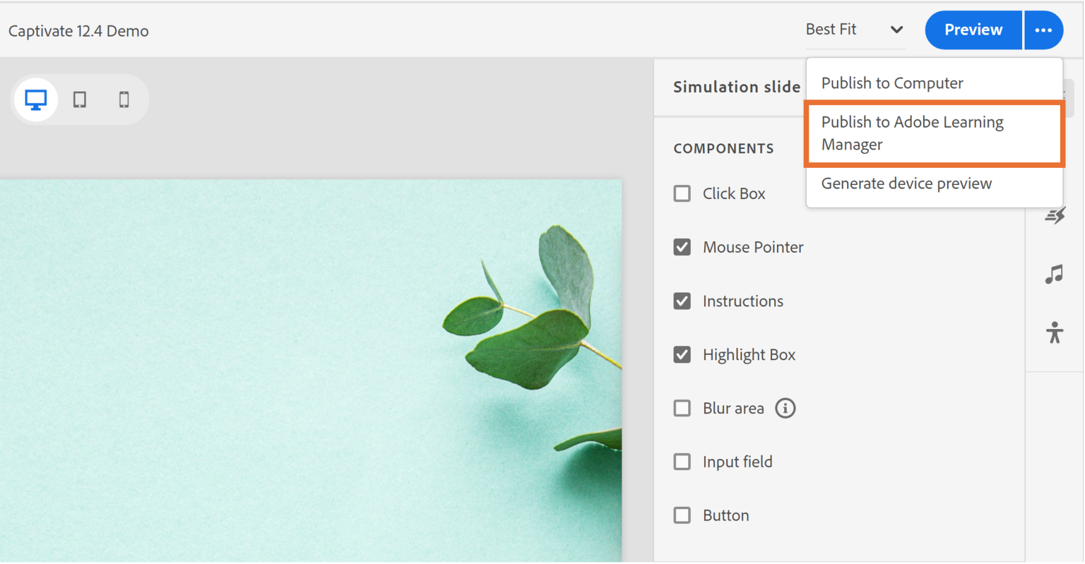Announcing the launch of Adobe Captivate 12.4! - eLearning