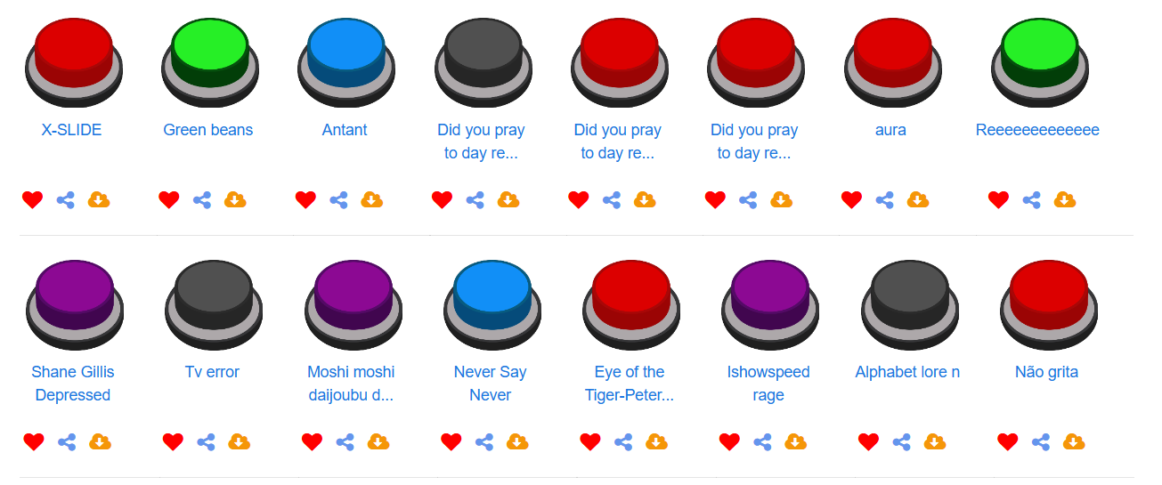 sound button - eLearning