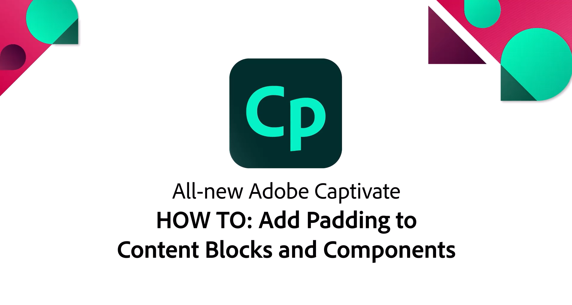 How to add padding to content blocks and components - eLearning