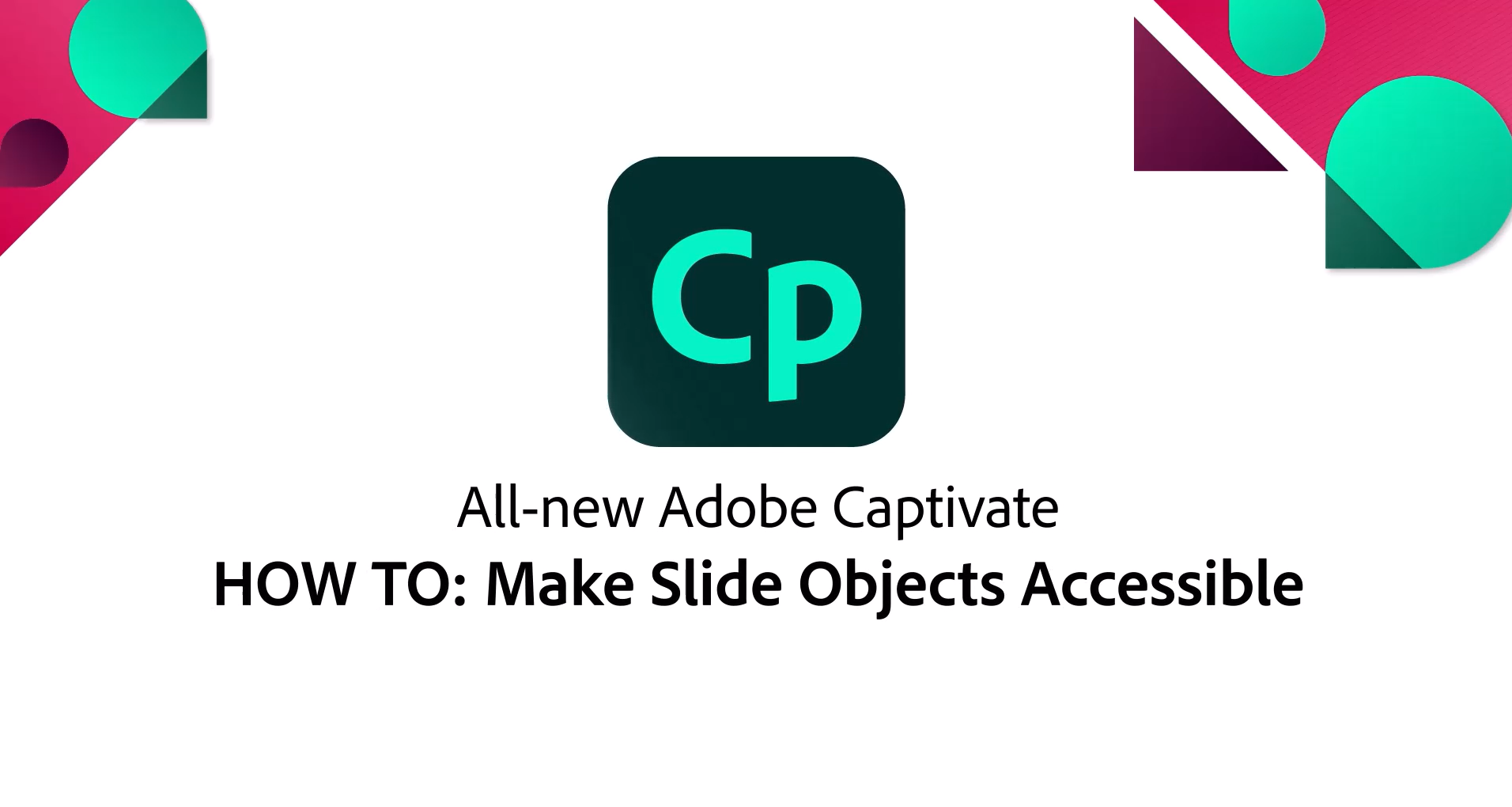 How to make Slide Objects accessible - eLearning
