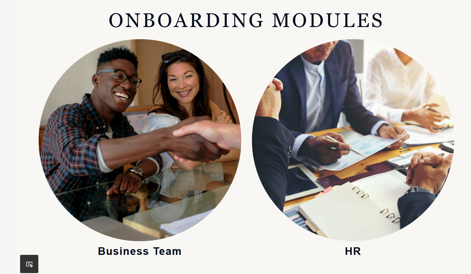 Navigation sample - eLearning